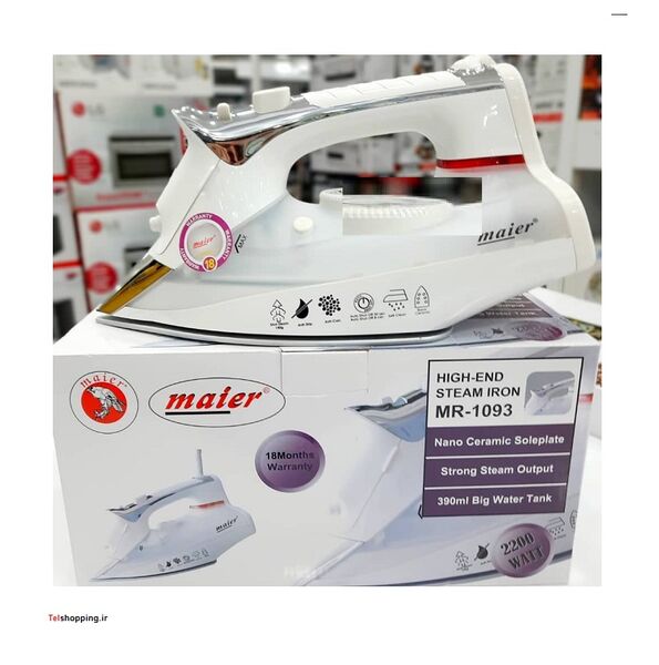 قیمت اتو بخار هوشمند مایر مدل MR-1093 | عرشیا جوانرود