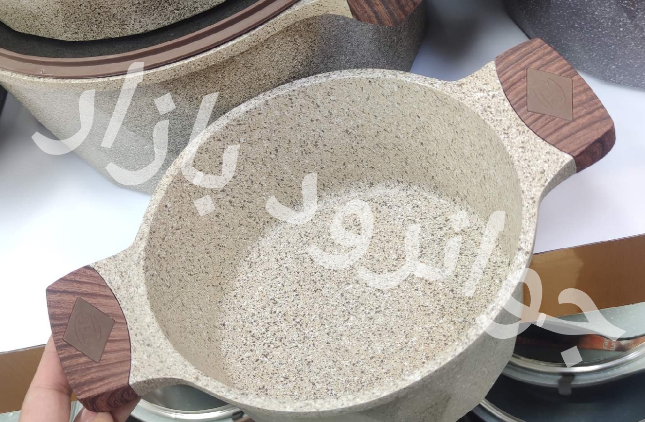 سرویس قابلمه گرانیتی زیو مدل دیاموند ۱۰ تیکه سنگی zio z-7110 | عرشیا جوانرود