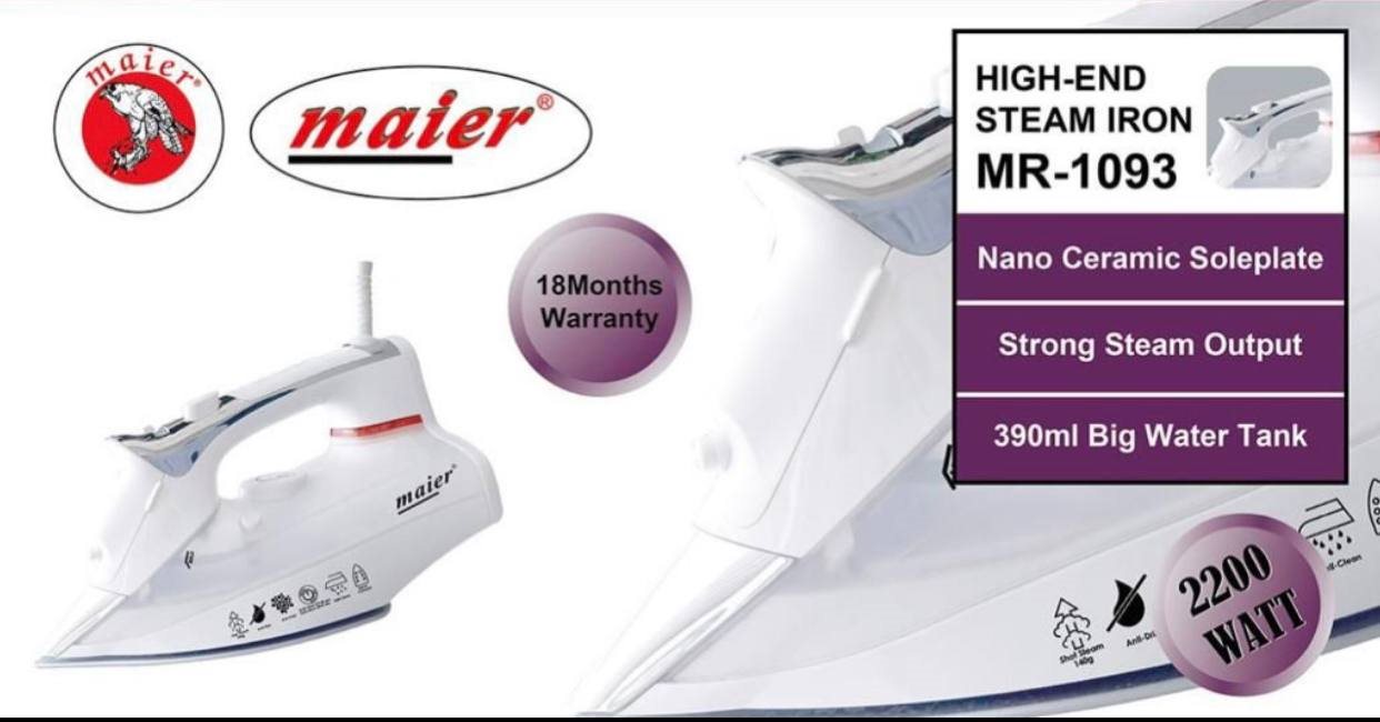 اتو بخار هوشمند مایر مدل MR-1093 | عرشیا جوانرود